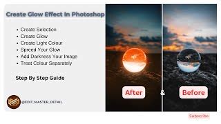 How To Create Glow Effect In Photoshop Step By Step Doovi