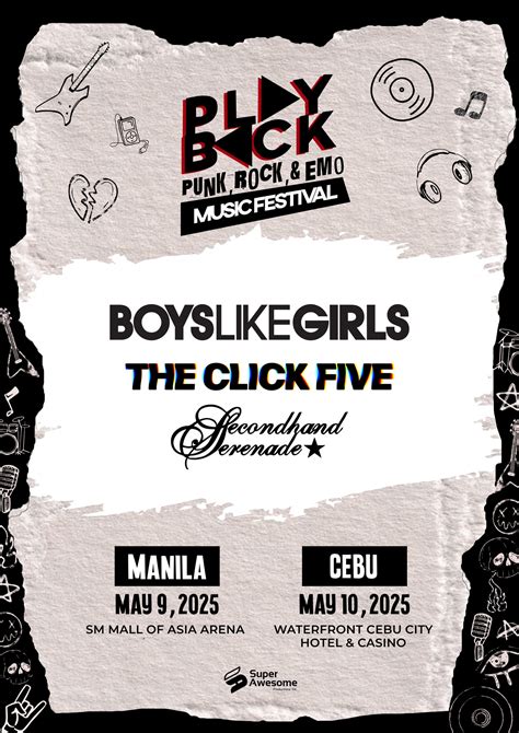 Playback Punk Rock And Emo Music Festival 2025 Cebu