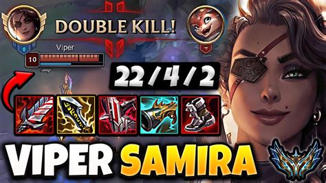Samira Vs Smolder Adc Hle Viper Korea Challenger Patch 145 Youtube