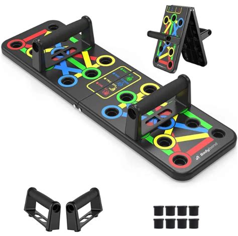 9 In 1 Push Up Board Multi Functional Body Building Fitness Exercise Push Up Boards Multi Angle