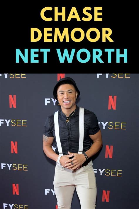 Chase Demoor Net Worth Artofit