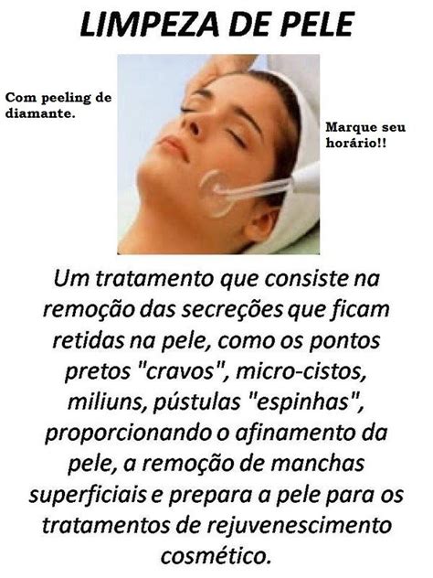 Limpeza de pele peeling de diamante marque seu horário Spazzio