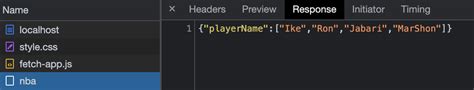 Javascript Get Elements From JSON Array To Display As A Text Stack