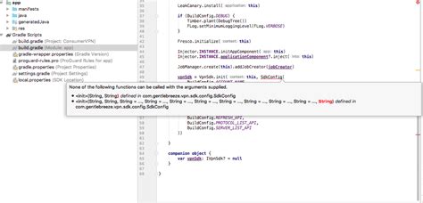 Java Cant Compile Kotlin Error None Of The Following Functions Can