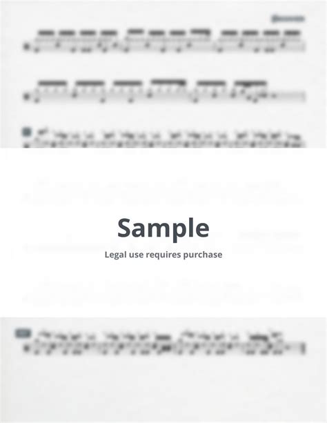 周杰倫 我是如此相信 Drum Sheets By Groovier