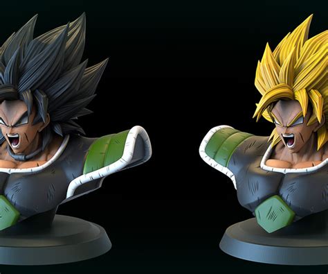 Artstation Broly Bust Resources