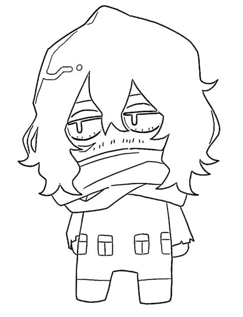 Chibi Shota Aizawa Värityskuva Lataa Tulosta Tai Väritä Verkossa