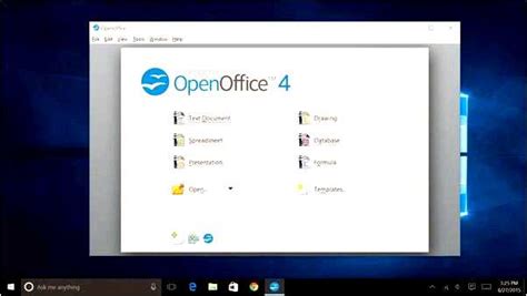 Open Office для Windows 10 ⋆ Pro хостинг