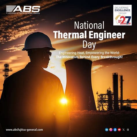 abs fujitsu general india on linkedin nationalthermalengineerday