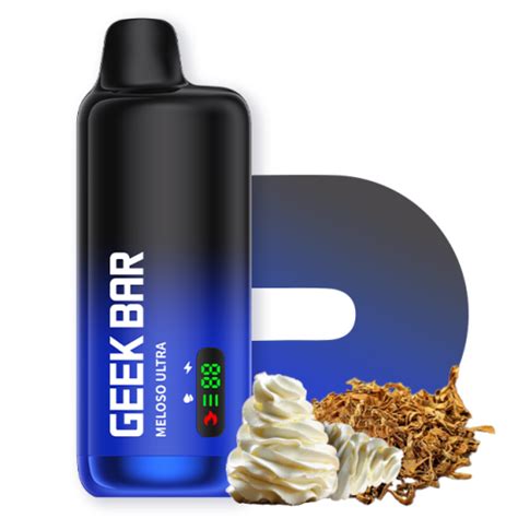 GEEK BAR Meloso Ultra Cream Tobacco K Puffs Vapor World