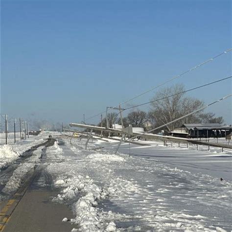 Governor Requests Federal Help For Western Iowa After Blizzard Radio Iowa