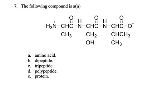 Answered 7 The Following Compound Is A N … Bartleby
