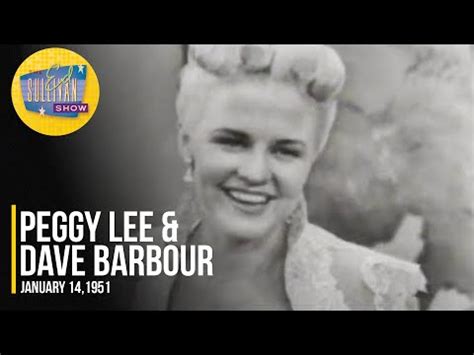 Watch Two Vintage Peggy Lee Performances From The Ed Sullivan Show