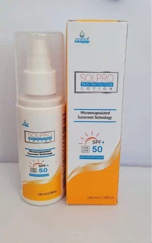 Lotion SOLPRO, For Personal at ₹ 120 in Baddi | ID: 26128153530