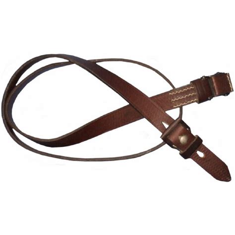 WH Gewehr Riemen 98K Leder Braun