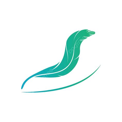 羽毛標誌矢量模板黑色書寫模板 向量 黑色的 寫 模板向量圖案素材免費下載PNGEPS和AI素材下載 Pngtree
