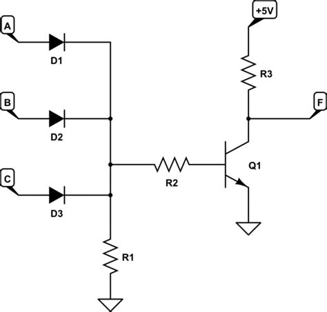 digital logic how do i make an and gate from transistors