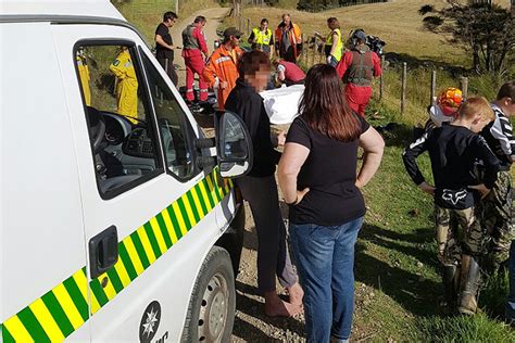Sunlive Young Motorcyclist Airlifted To Hospital The Bays News First
