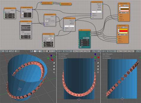 Curve Frame On Surface Sverchok Documentation