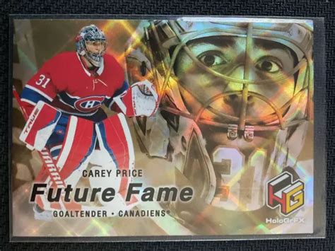 CARTE SP CAREY Price 2023 24 Upper Deck Extended HoloGrFx Future Fame