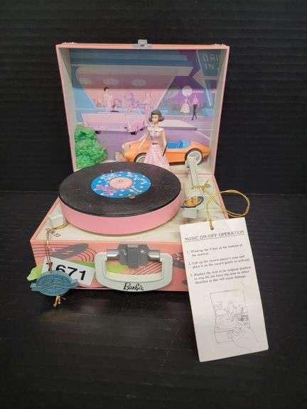 Barbie Music Box Cookbook Magazine Delaware Auction Center