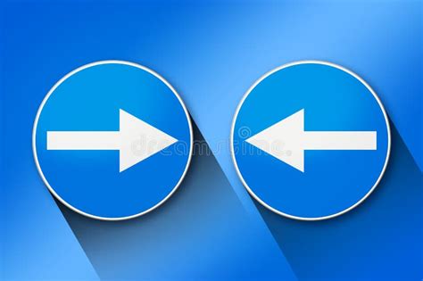 Two Arrows Pointing Each Other Stock Illustrations 22 Two Arrows