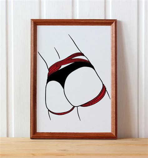 Bondage Art Line Drawing Rope Bondage Drawing Sexy Line Art Sex Room Art Abstract Nude