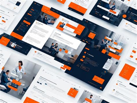 Modelo De Design De Interface De Usuário Moderno Mockups Ui Ux Design