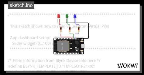Blink Wokwi Esp32 Stm32 Arduino Simulator
