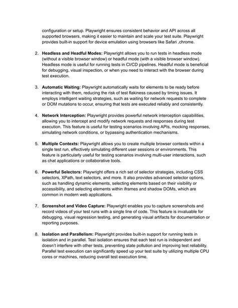 playwright for test automation a step by step guide pdf