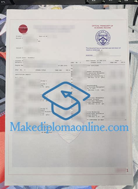 How To Order A Fake Okanagan College Transcript