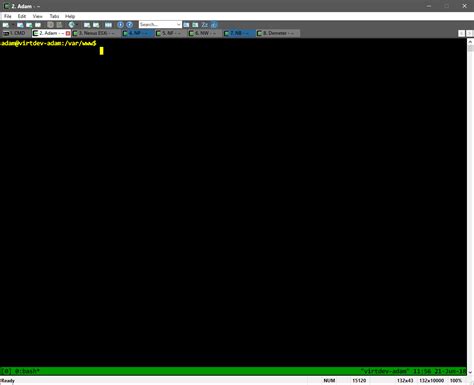 Command Line Terminal Rows Are Misaligned When Using Tmux Over Ssh