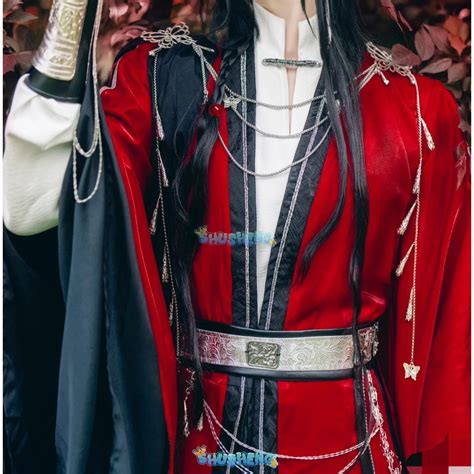 Hua Cheng Full Set Cosplay Tian Guan Ci Fu Cosplay Hua Cheng Costume
