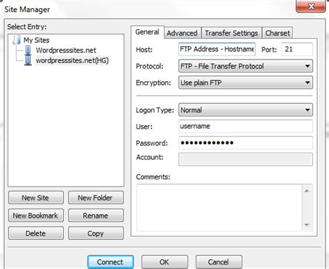 How To Setup An Ftp Client Wp Sites