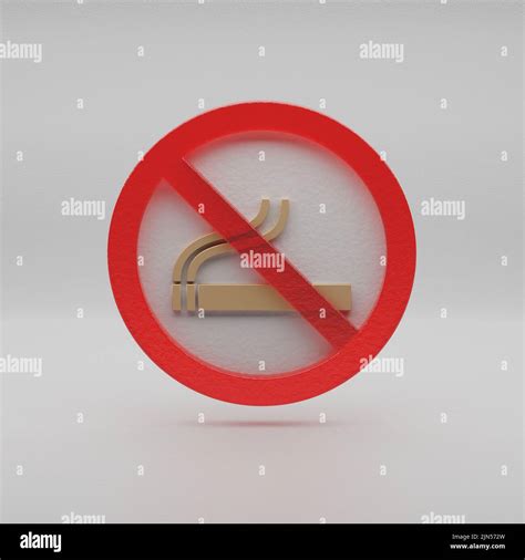 beautiful abstract illustration forbidden nosmoking prohibition