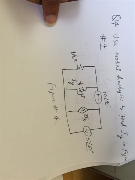 Solved Use Nodal Analysis To Find I Y Chegg Com