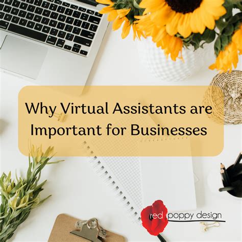 Why Virtual Assistants Are Important For Businesses Red Poppy Design