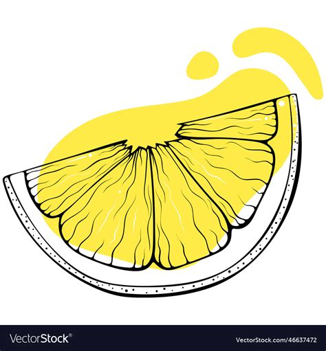 How To Draw A Lemon Slice