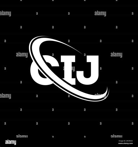 Cij Logo Cij Letter Cij Letter Logo Design Initials Cij Logo Linked
