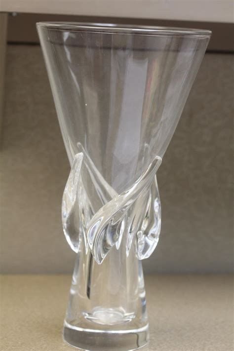 At Auction Signed Steuben Glass Vase