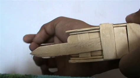 Popsicle Ice Cream Stick Hidden Blade Youtube