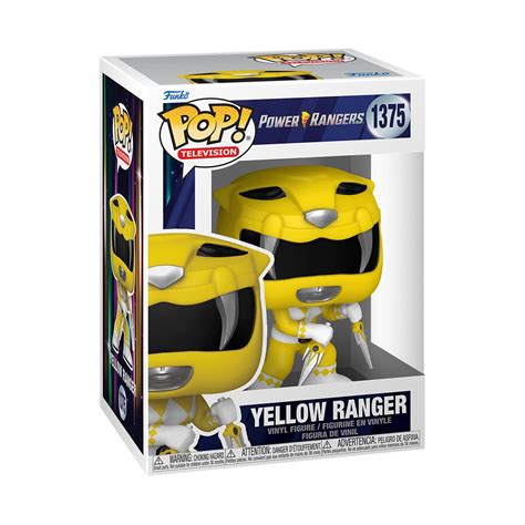 Mighty Morphin Power Rangers 30th Anniversary Yellow Ranger Funko Pop