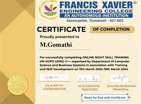 Gomathi M On Linkedin C Oop Programming Skilldevelopment Continuouslearning Careergrowth