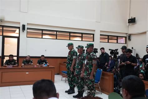 Tegas Oknum TNI Kasus Pembunuhan Pedagang Obat Dihukum Seumur Hidup CINTA RAKYAT