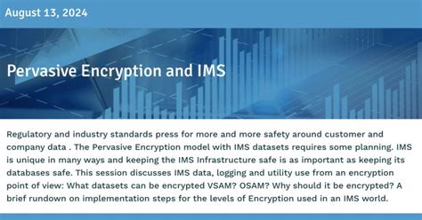 Mainframe Virtual User Groups On Linkedin Virtualims Mainframe Pervasiveencryption Ims