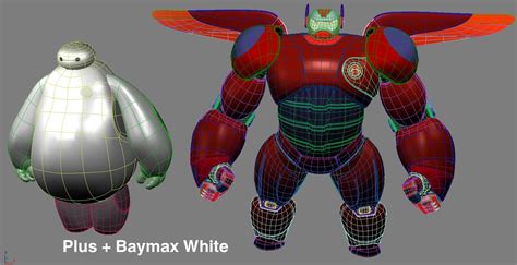 Baymax Big Hero 6 3d Model 49 Max Obj Dwg Free3d
