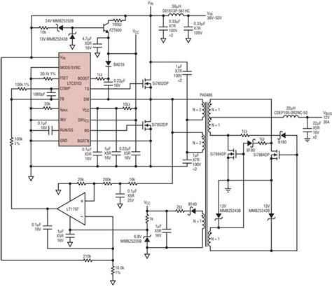 synchronous switching regulator controller allows inputs up to 100v