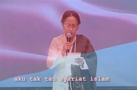 Singgung Adzan Dan Cadar Ini Puisi Lengkap Sukmawati Yang Jadi