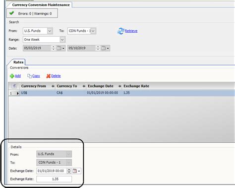Setting Up Currency Conversions Tmw Operations