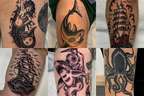 Traditional Sea Tattoos